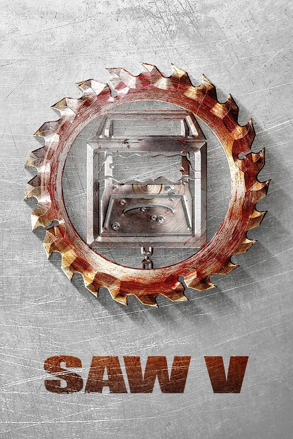 Saw V 2008 Movie Poster 24x36 Horror Thriller Jigsaw Sequel - Walmart.com