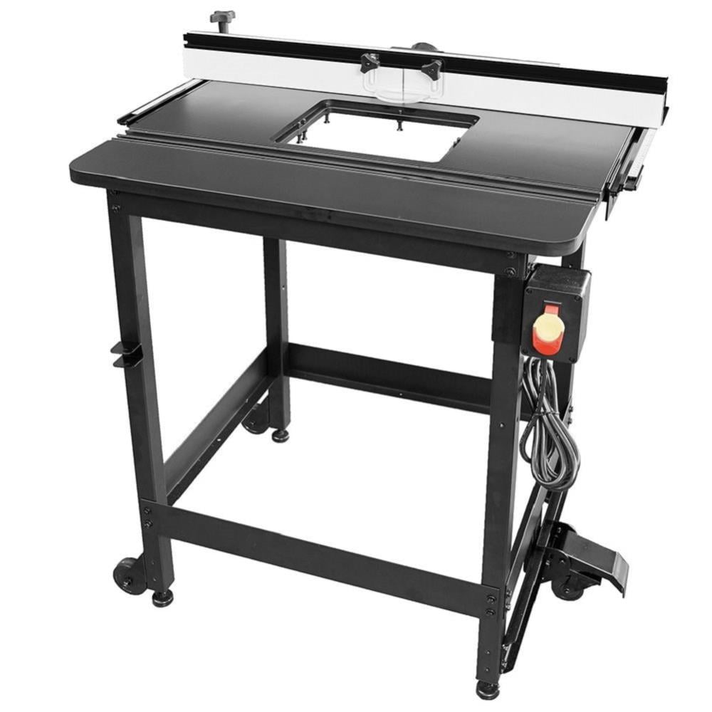 SawStop RT-PHFS Phenolic Router Table top with Fence and Leg Set ...