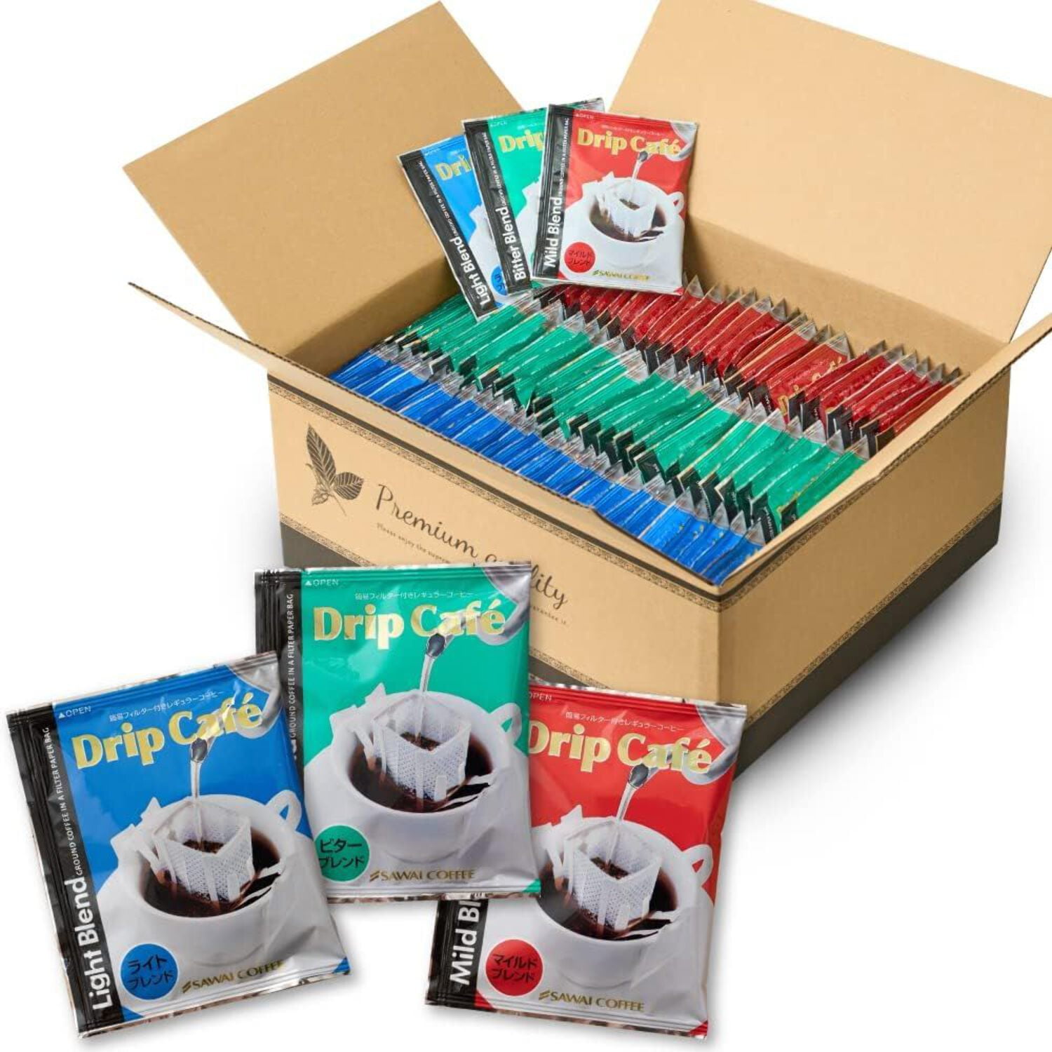 Sawai Coffee Drip Coffee Specialty Store Drip Bag Set 8g x 150 Packs ...