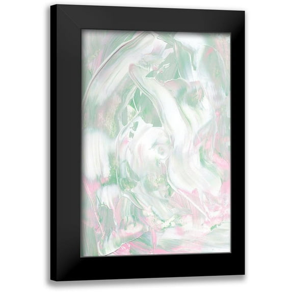 Anastasia Sawall 13x18 Black Modern Wood Framed Wall Art Titled - Happy ...