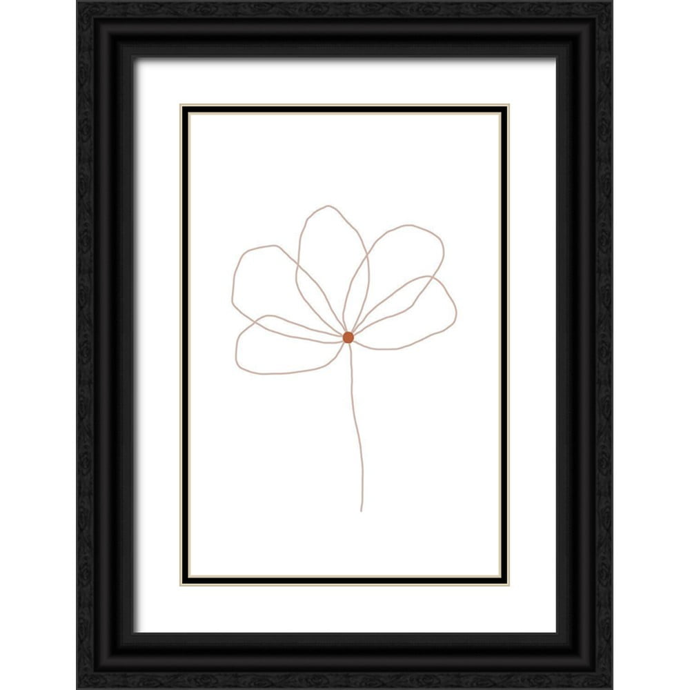 Sawall, Anastasia 23x32 Black Ornate Wood Framed with Double Matting ...