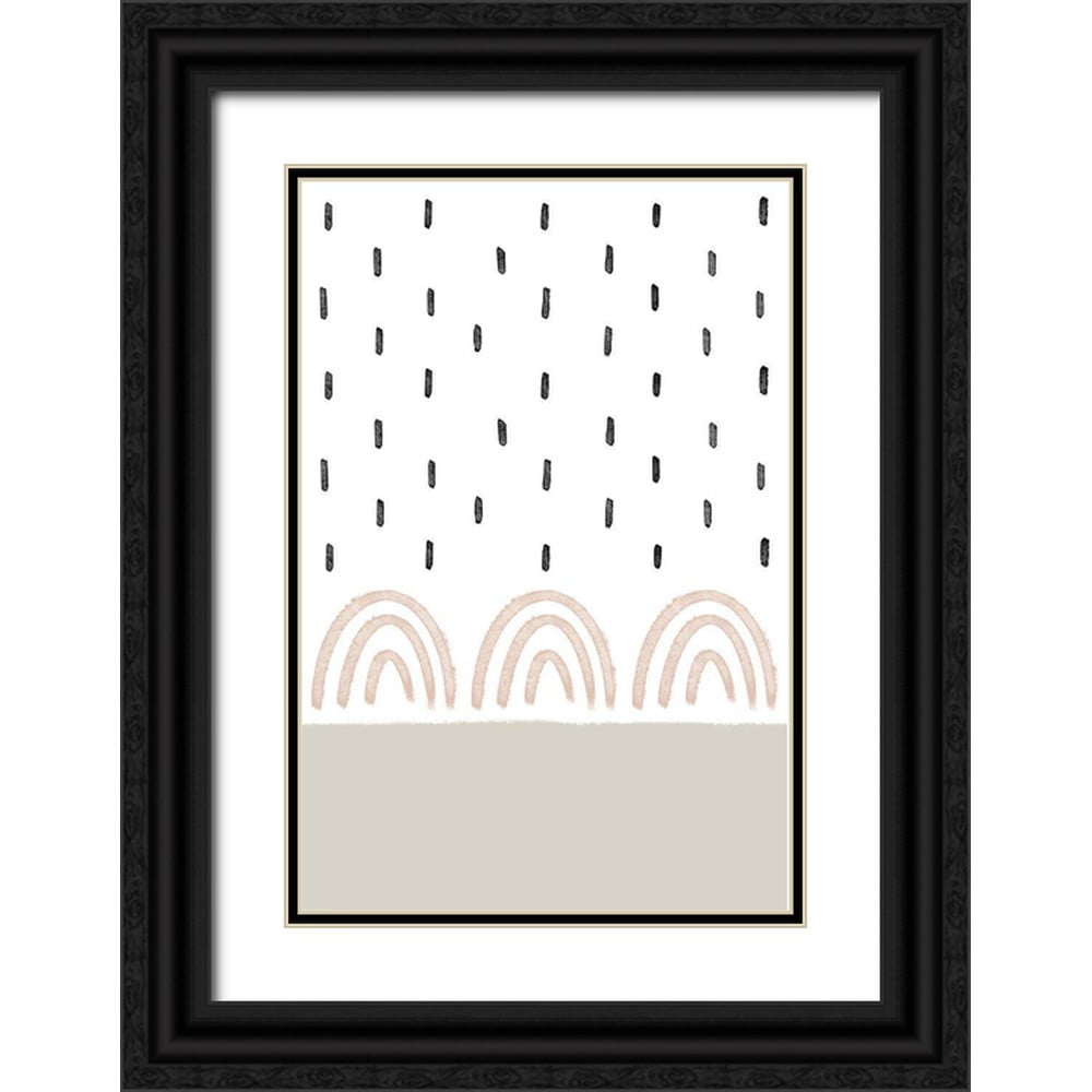 Sawall, Anastasia 23x32 Black Ornate Wood Framed with Double Matting ...