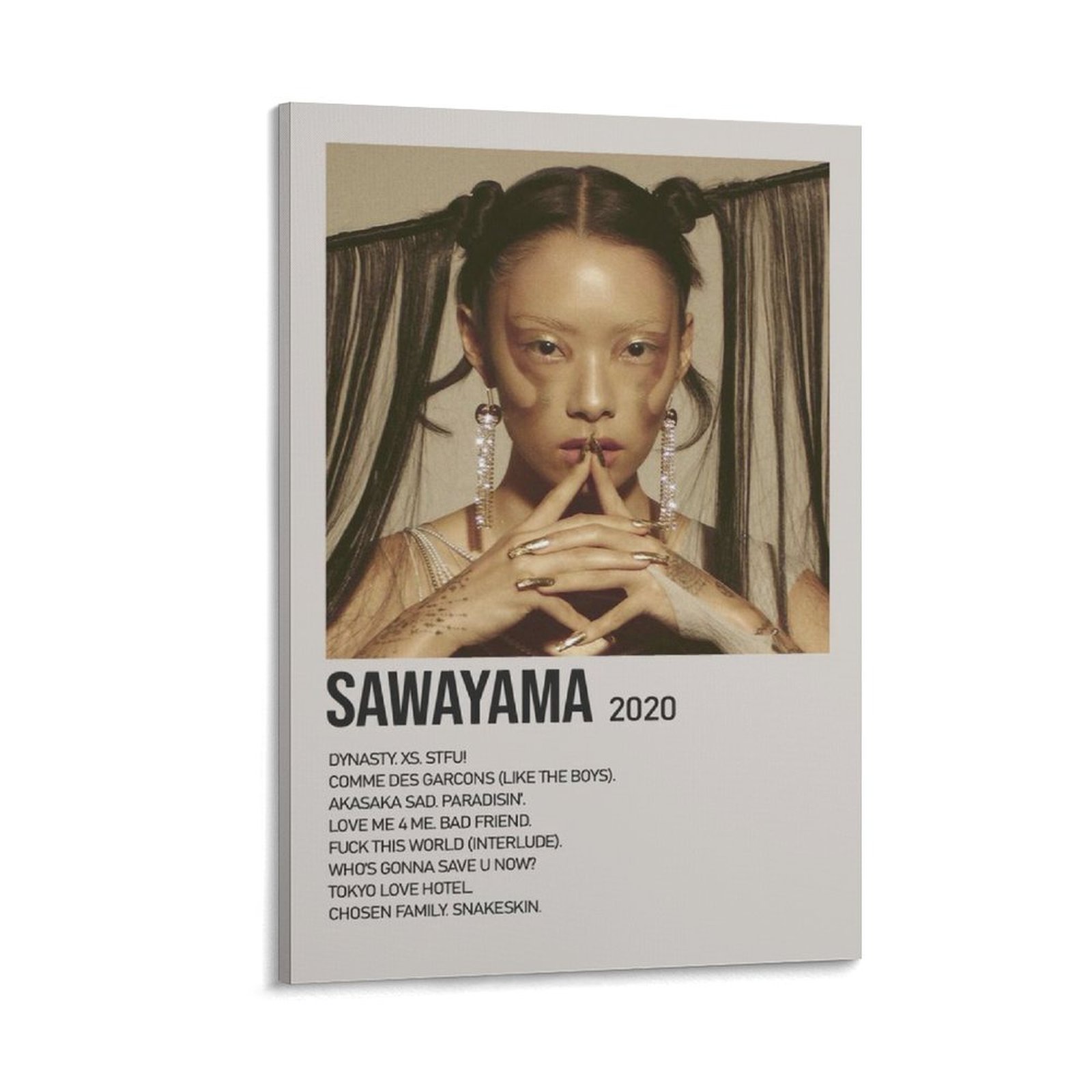 Sawayama - Rina Sawayama 2020 Frame-style12x18inch(30x45cm) - Walmart.com