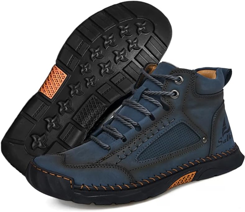 Sawbehind Mens Boots– Waterproof, Arch Support, Spacious Toe Box ...