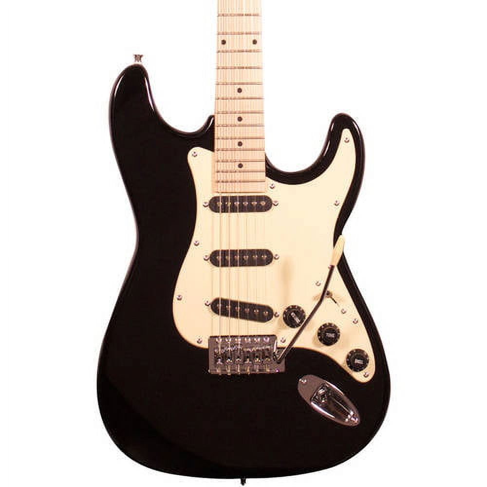 Sawtooth ES Series Electric Guitar, Citron Vanilla Cream with White ...