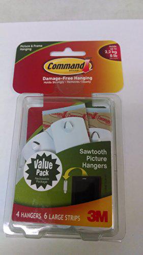 Sawtooth Hook, Plastic, 1/16 in, PK3 - Walmart.com