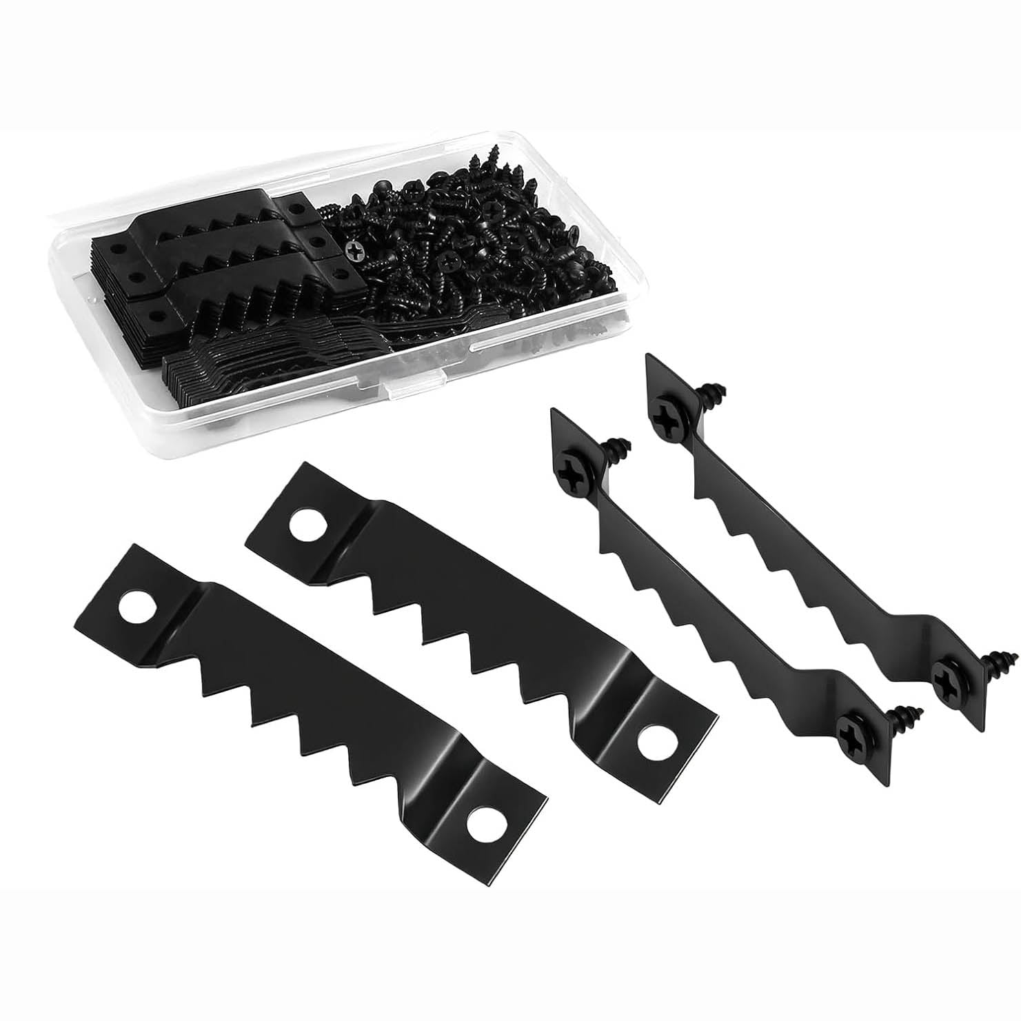 Sawtooth Picture Hangers with Screws, Picture Hanging Kit for Hanging ...