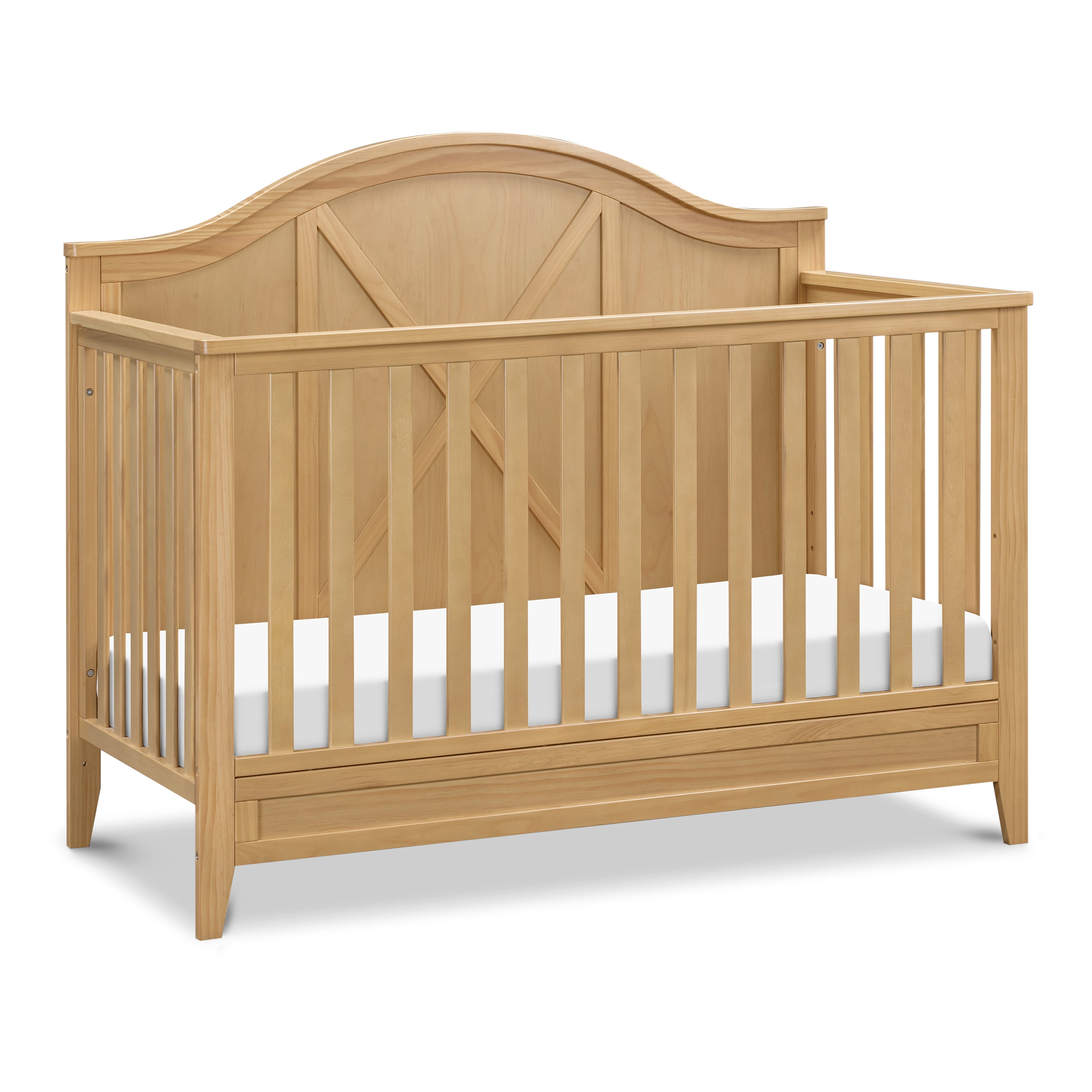 Sawyer Farmhouse 4-in-1 Convertible Crib - Walmart.com
