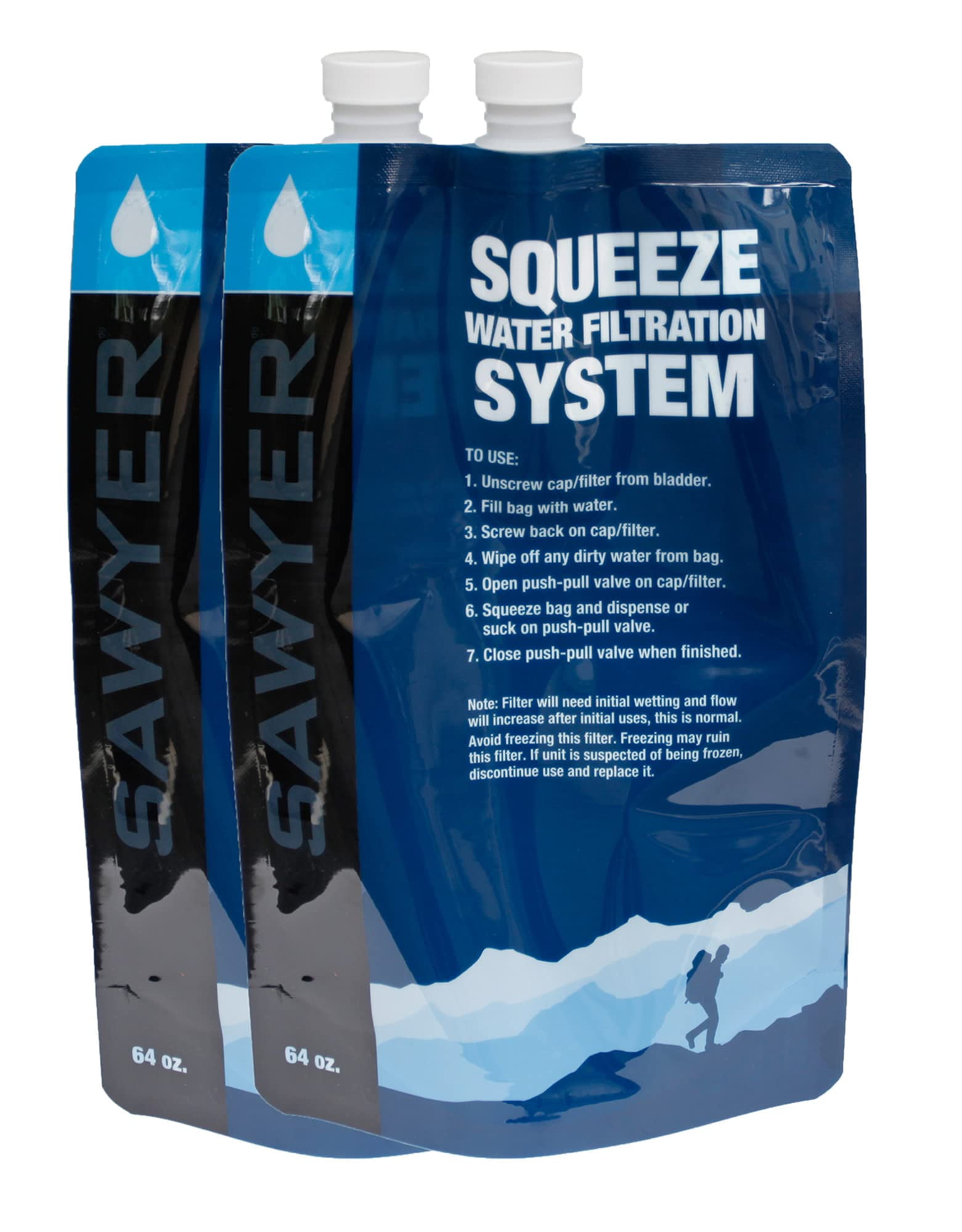 Sawyer Products SP114 Squeezable Pouch for Squeeze and Mini Water ...