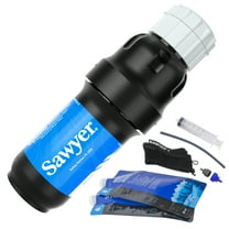 Sawyer MINI Water Filtration System, 2-Pack, Portable Filter, Blue ...
