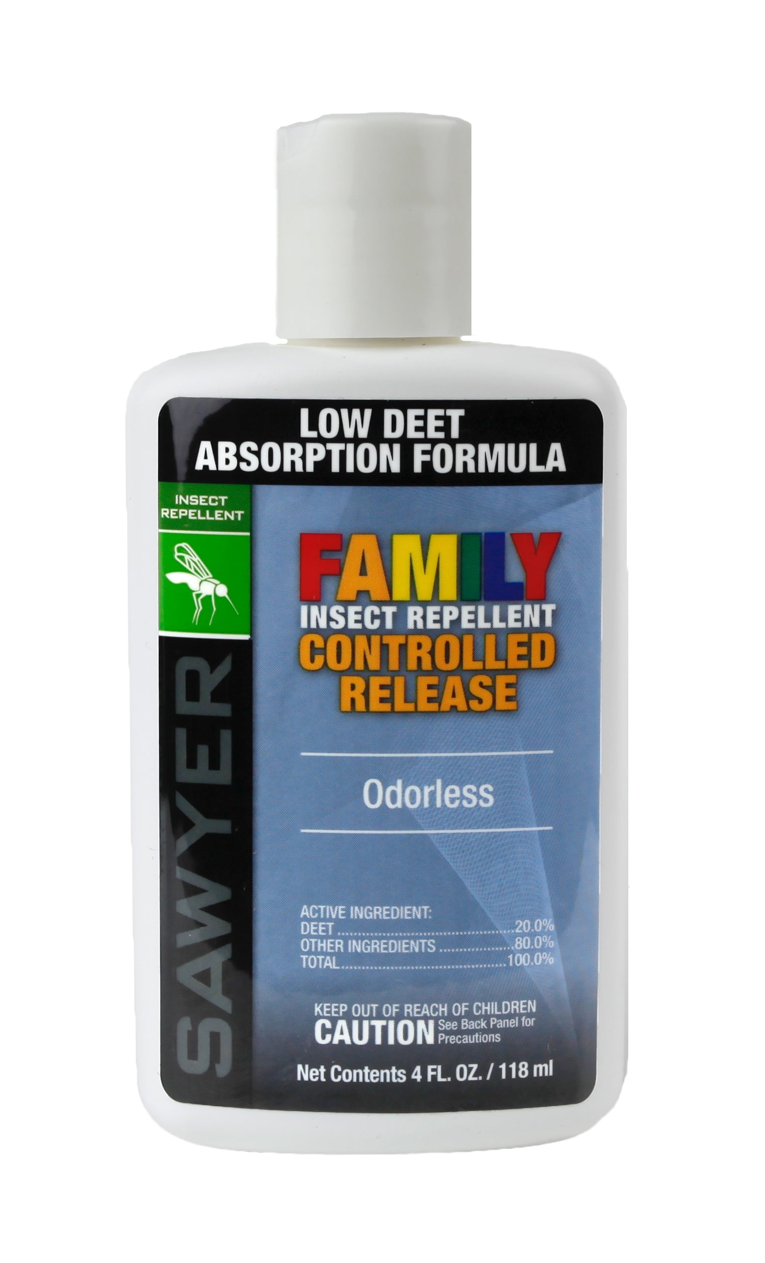 Sawyer Products SP520 20% DEET Premium Family Insect Repellent ...
