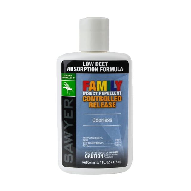 Sawyer Products SP520 20% DEET Premium Family Insect Repellent ...