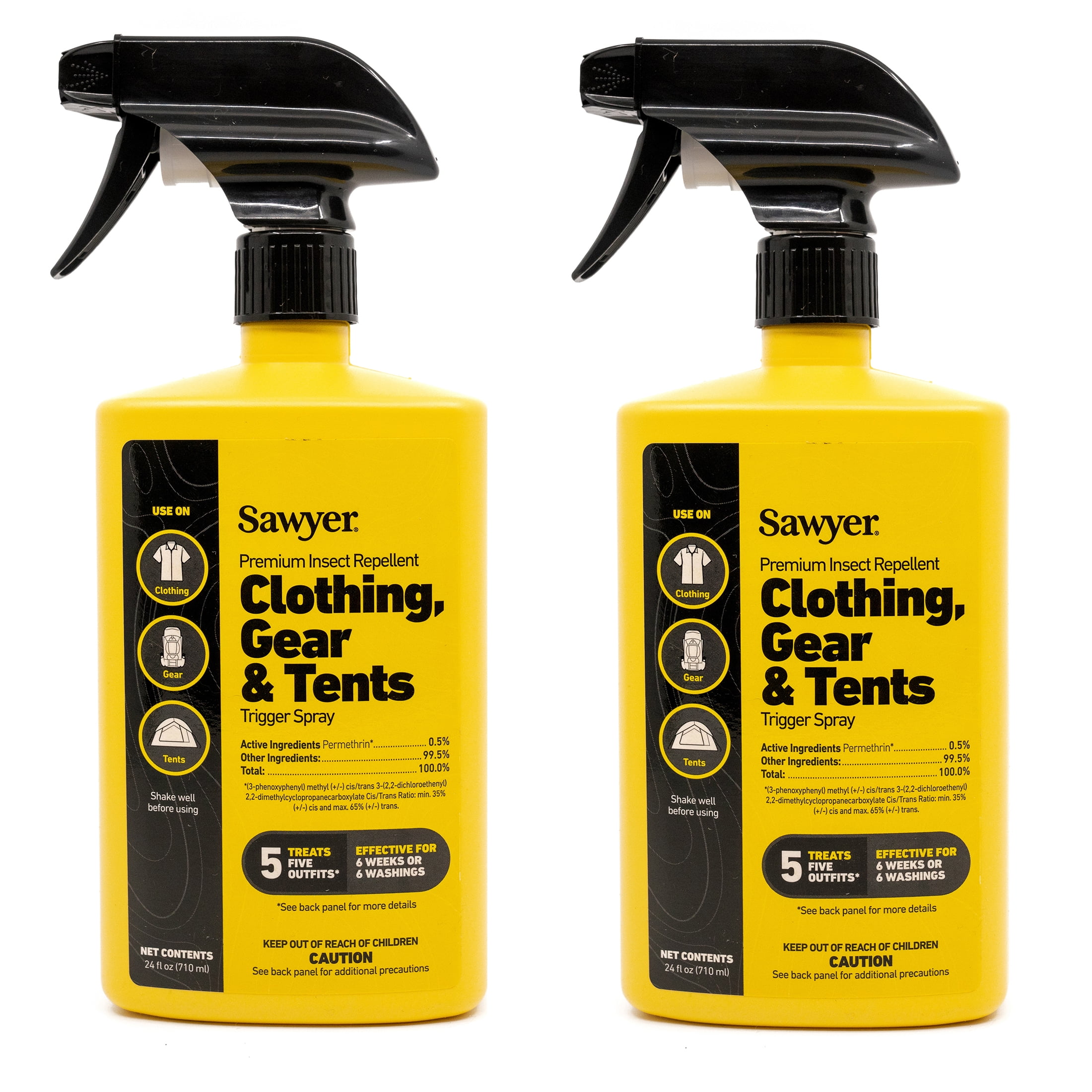 Sawyer Products Premium Permethrin Insect Repellent Spray for Camping ...
