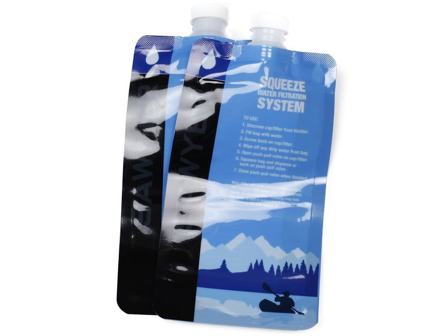 Sawyer Products 64Oz Squeezable Pouch, Water Filtration Systems, 2Pack ...