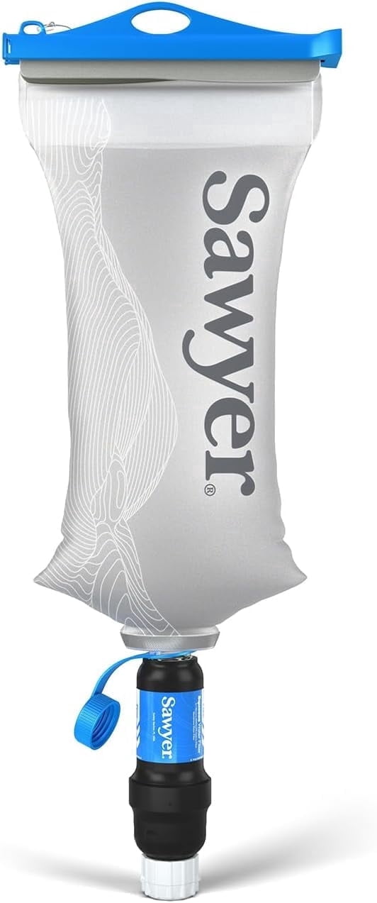 Sawyer, Squeeze Water Filtration System, SP303, 2 Liter Bladder ...