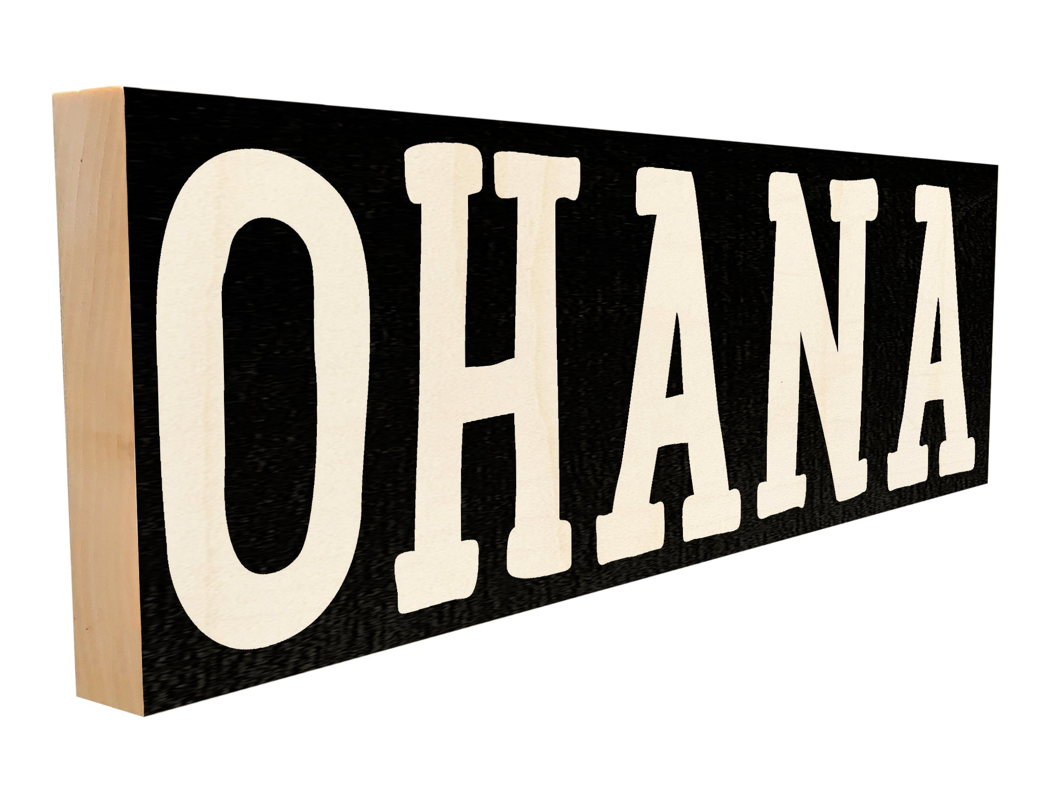 Sawyer's Mill - Ohana. Wood Sign for Home or Office. - Walmart.com