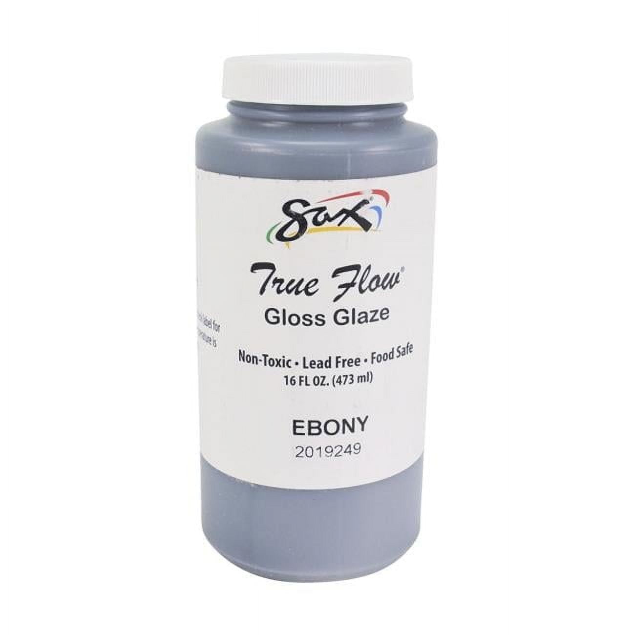 Sax 2019249 1 Pint True Flow Gloss Glaze, Ebony - Walmart.com