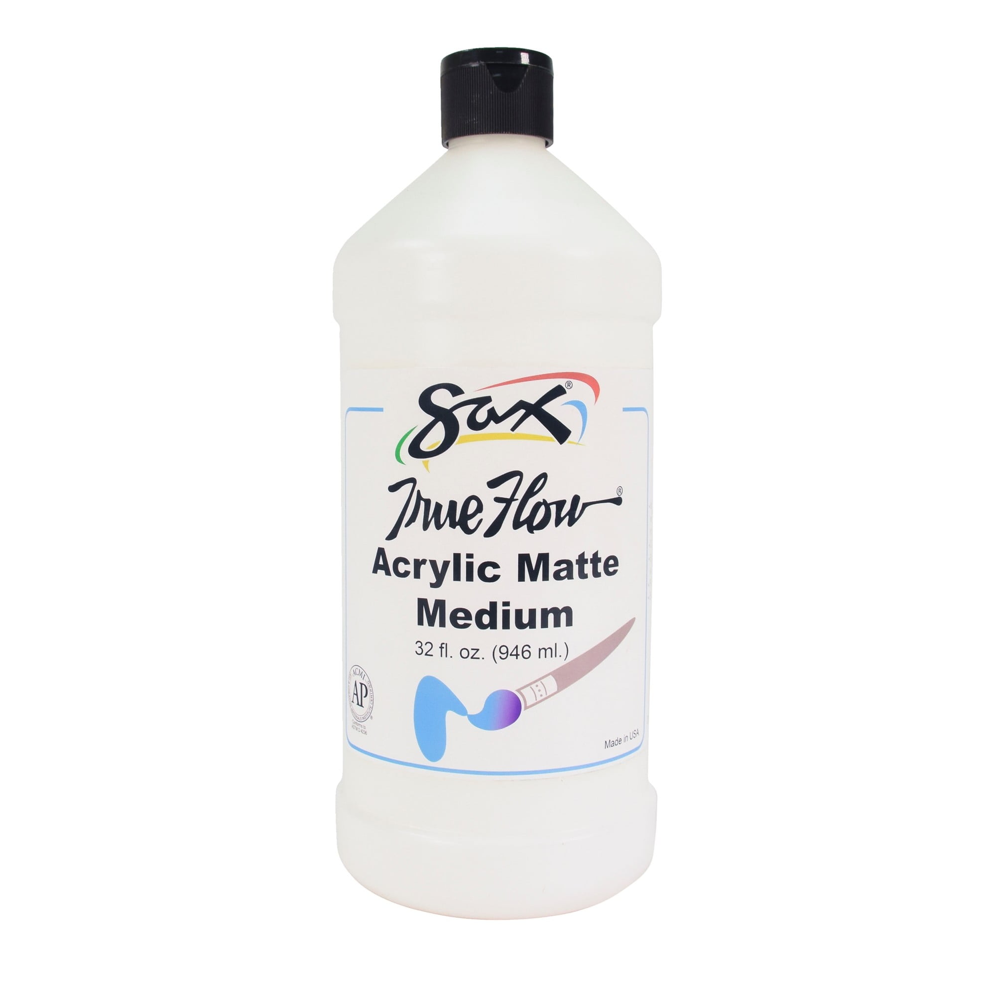 Sax Acrylic Matte Medium Preparation and Protection, 1 Quart - Walmart.com