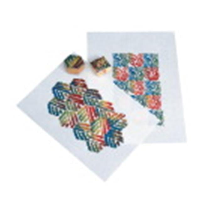 Sax Block Printing Paper - White - 9 x 12 in. - 60 lbs - Pack of 100 ...