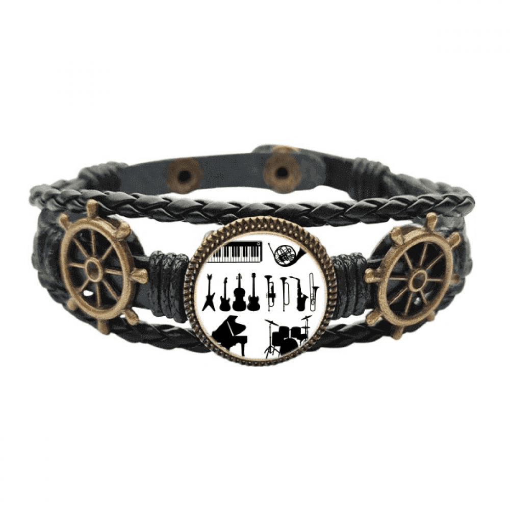 Sax Classical Music Listening Combination Leather Braided Ocean ...