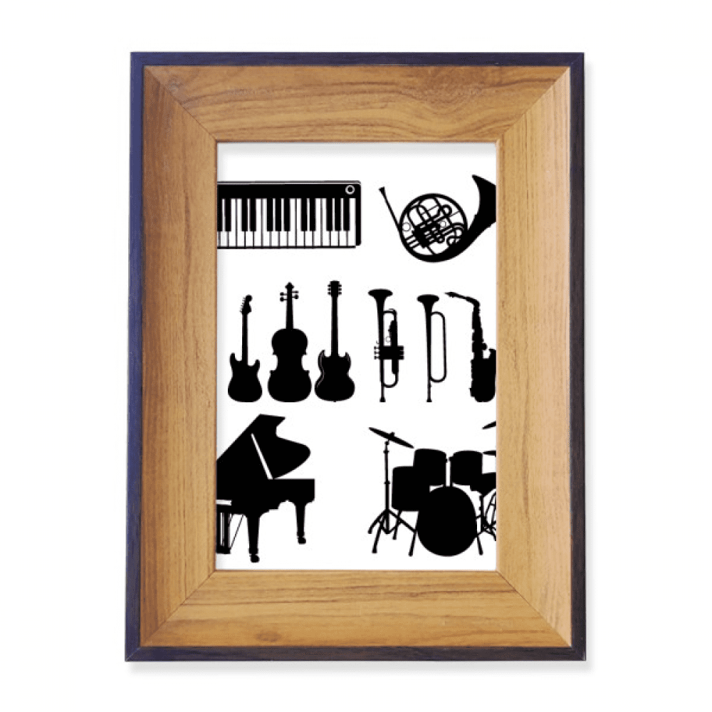 Sax Classical Music Listening Combination Photo Frame Exhibition ...