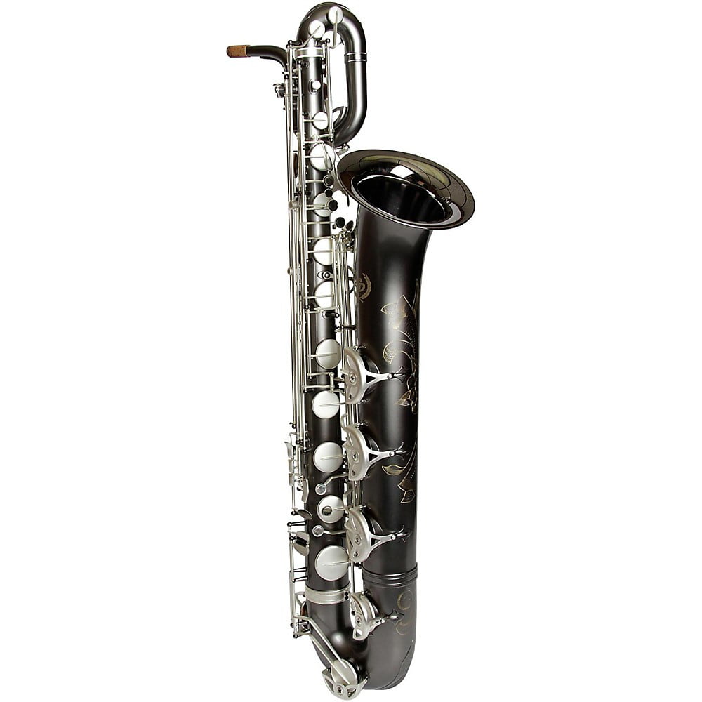 Sax Dakota SDB-1400 Professional Baritone Saxophone Gray Onyx - Walmart.com