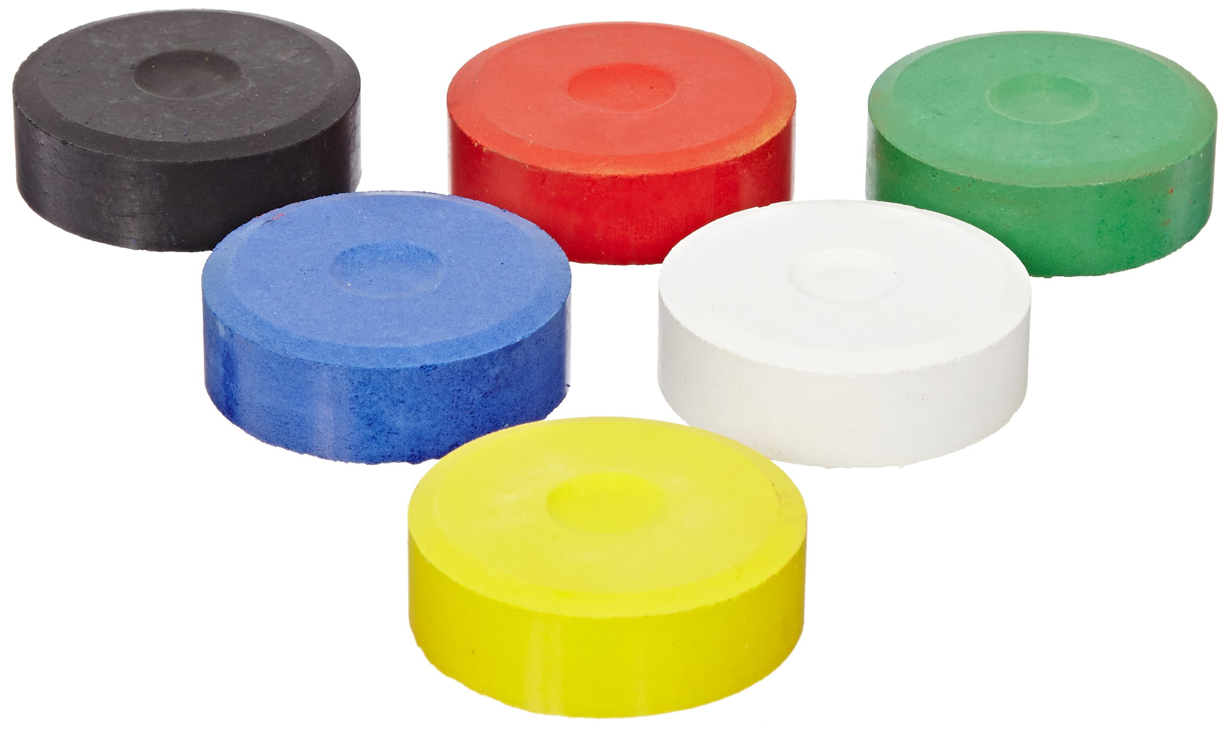 Blick Essentials Tempera Cakes - Set of 6, Large, Primary Colors ...