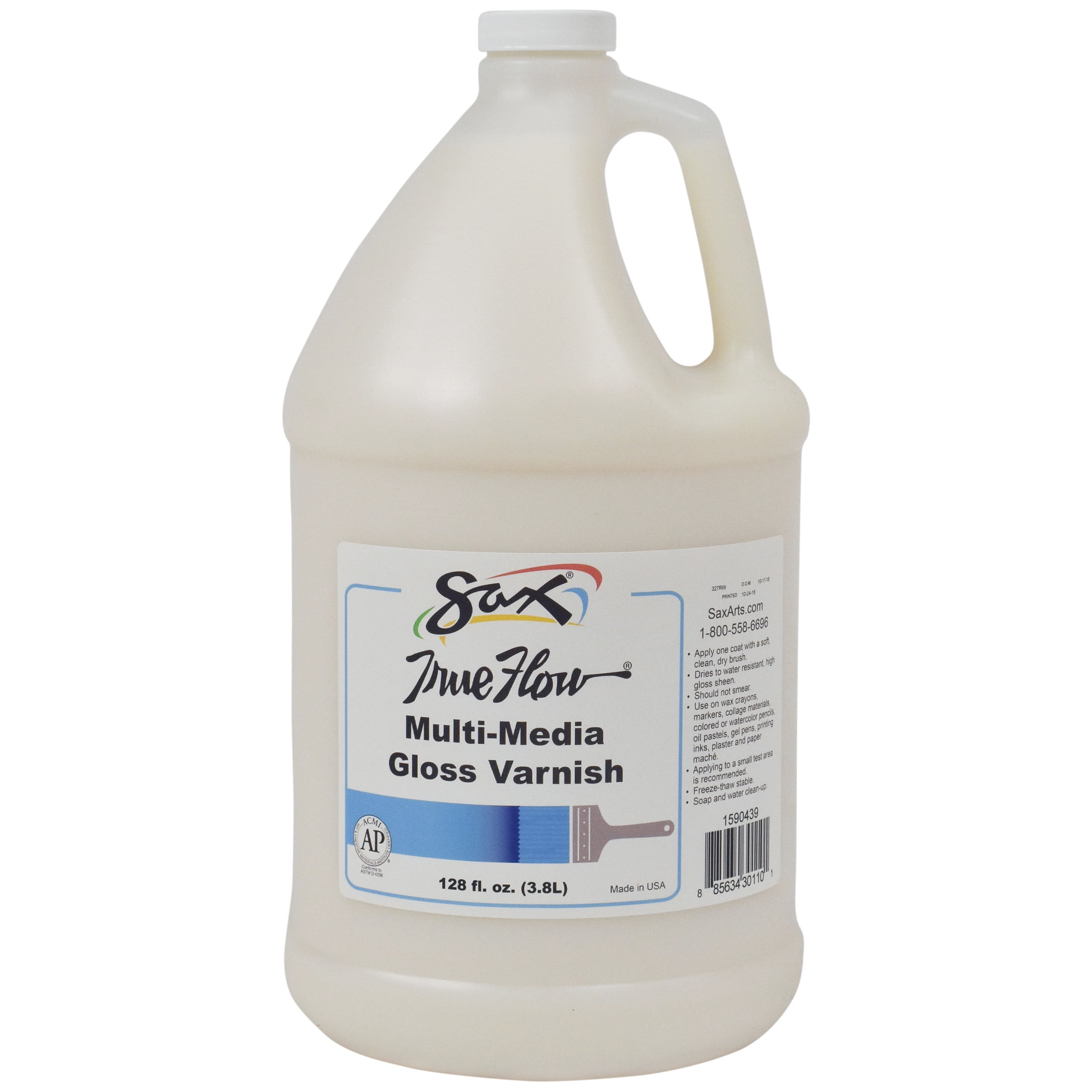 Sax True Flow Multi-Media Varnish, Gloss Finish, 1 Gallon - Walmart.com