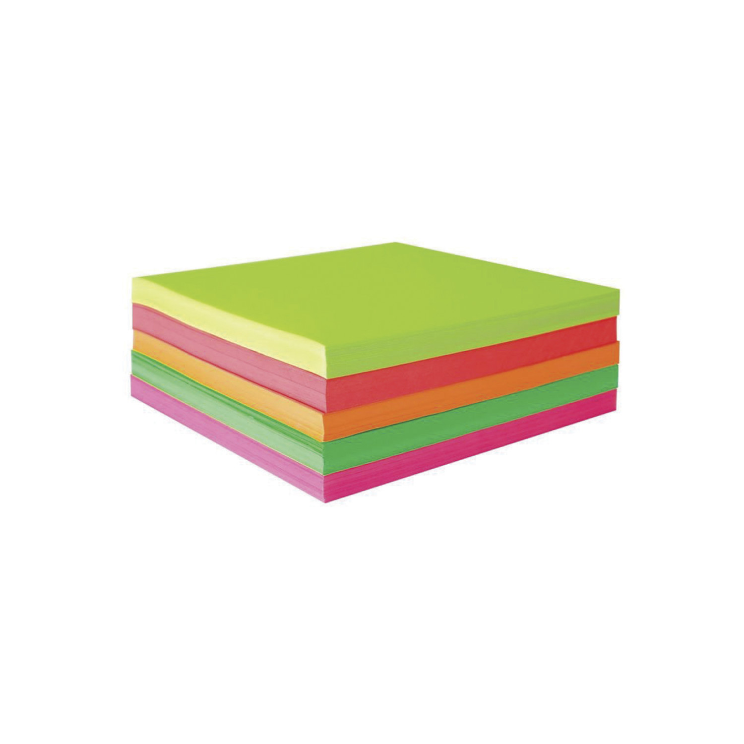 Sax Origami Paper, 6-3/4 x 6-3/4 Inches, Assorted Fluorescent Colors ...