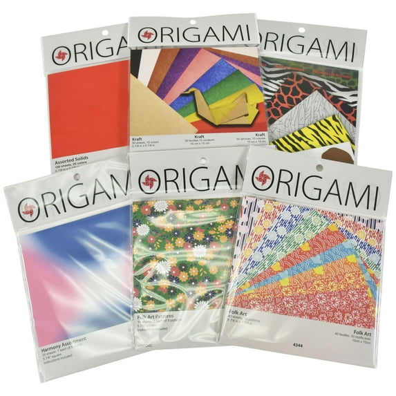 Sax Origami Paper School Pack, Assorted Patterns and Colors, 265 Sheets ...