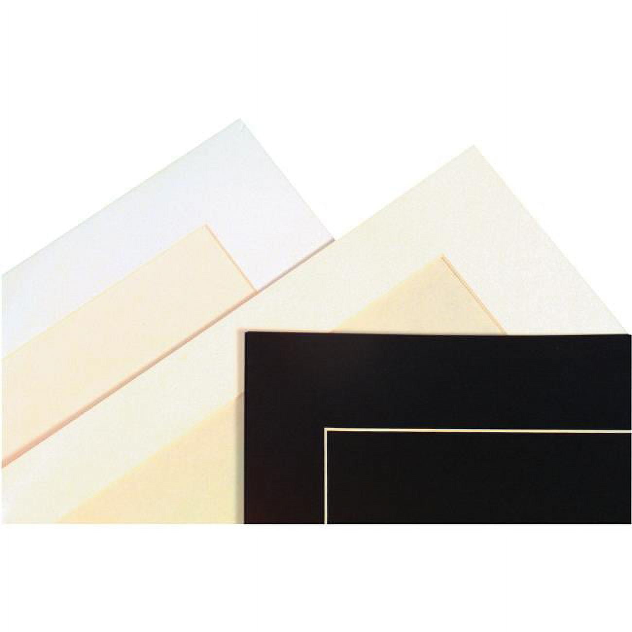 Sax Pre-Cut Mat - Black - Pack of 10 - Walmart.com
