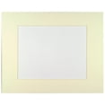 Sax Premium Pre-Cut Mat, 7-1/2 x 9-1/2 Inch Window, White, Pack of 10 ...