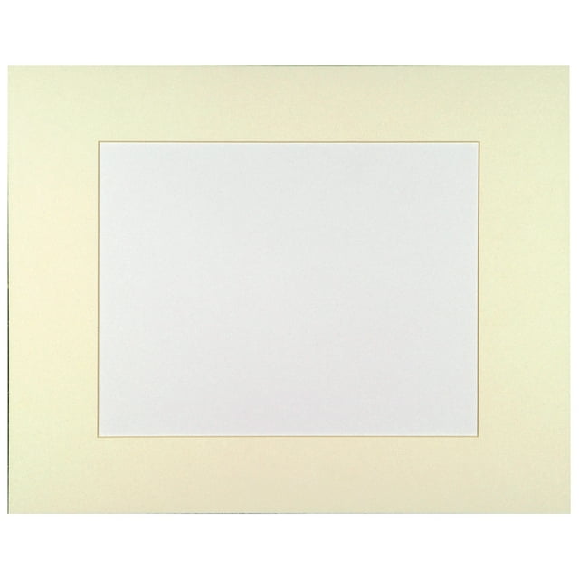Sax Premium Pre-Cut Mat, 7-1/2 x 9-1/2 Inch Window, White, Pack of 10 ...