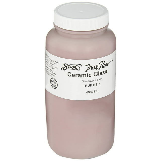 Sax True Flow Gloss Glaze, Red, 1 Pint - - Walmart.com
