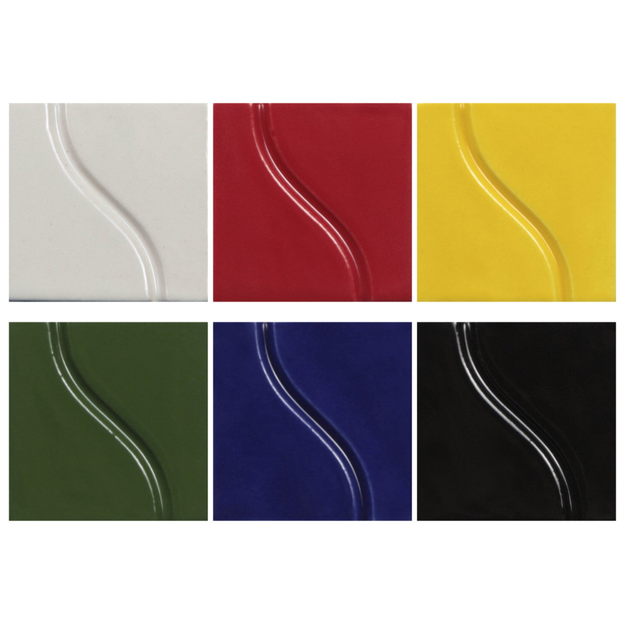 Sax True Flow Gloss Glaze Set, Assorted Colors, Set of 6 Pints ...