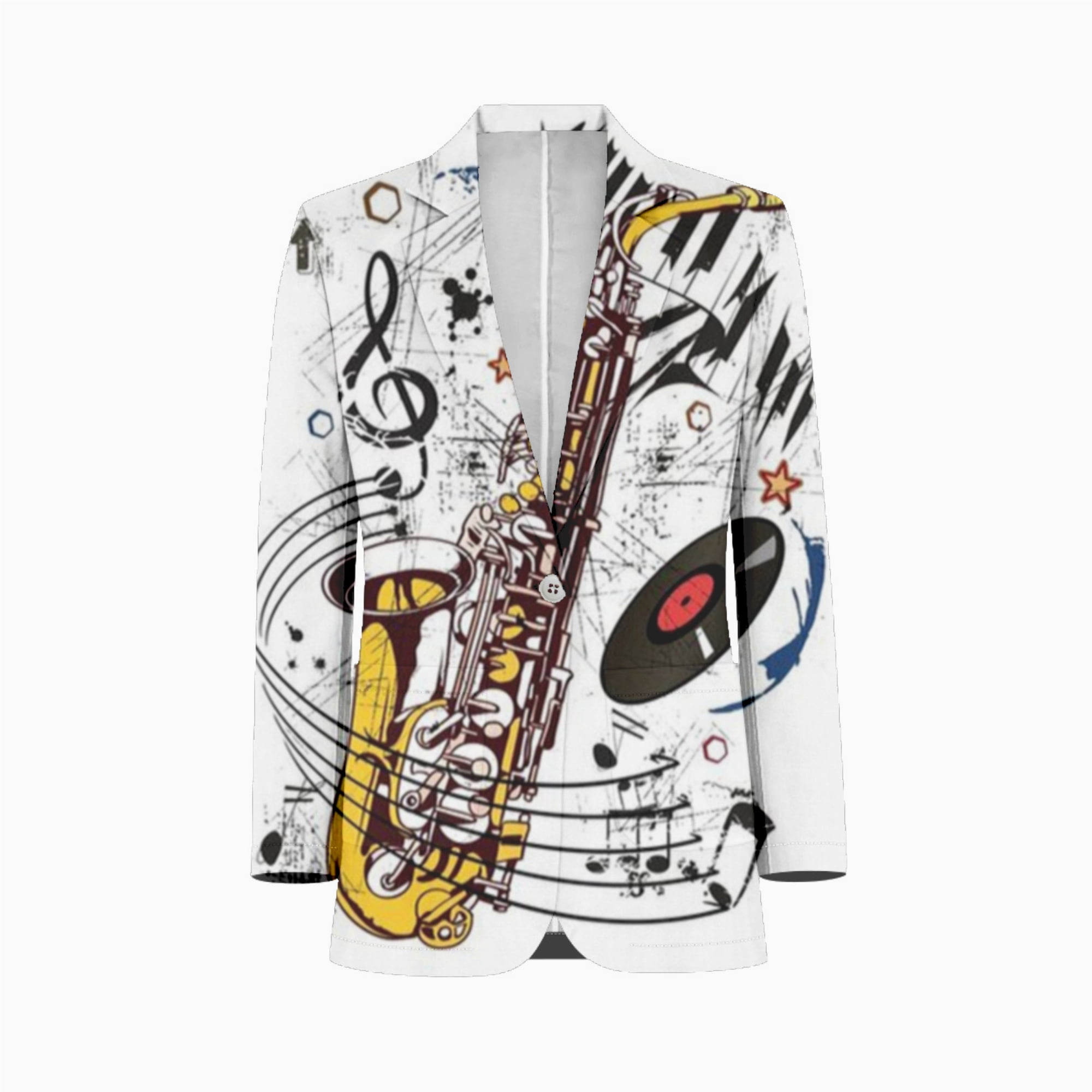 Sax Tunes Mens Suits Shawl Collar Slim Fit Suit Mens Groom Jacket ...