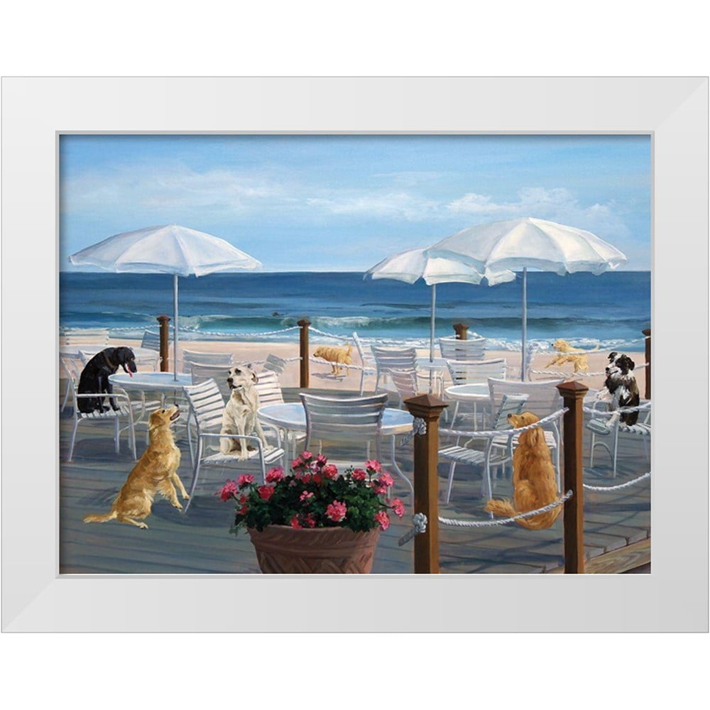 Saxe, Carol 24x19 White Modern Wood Framed Museum Art Print Titled ...