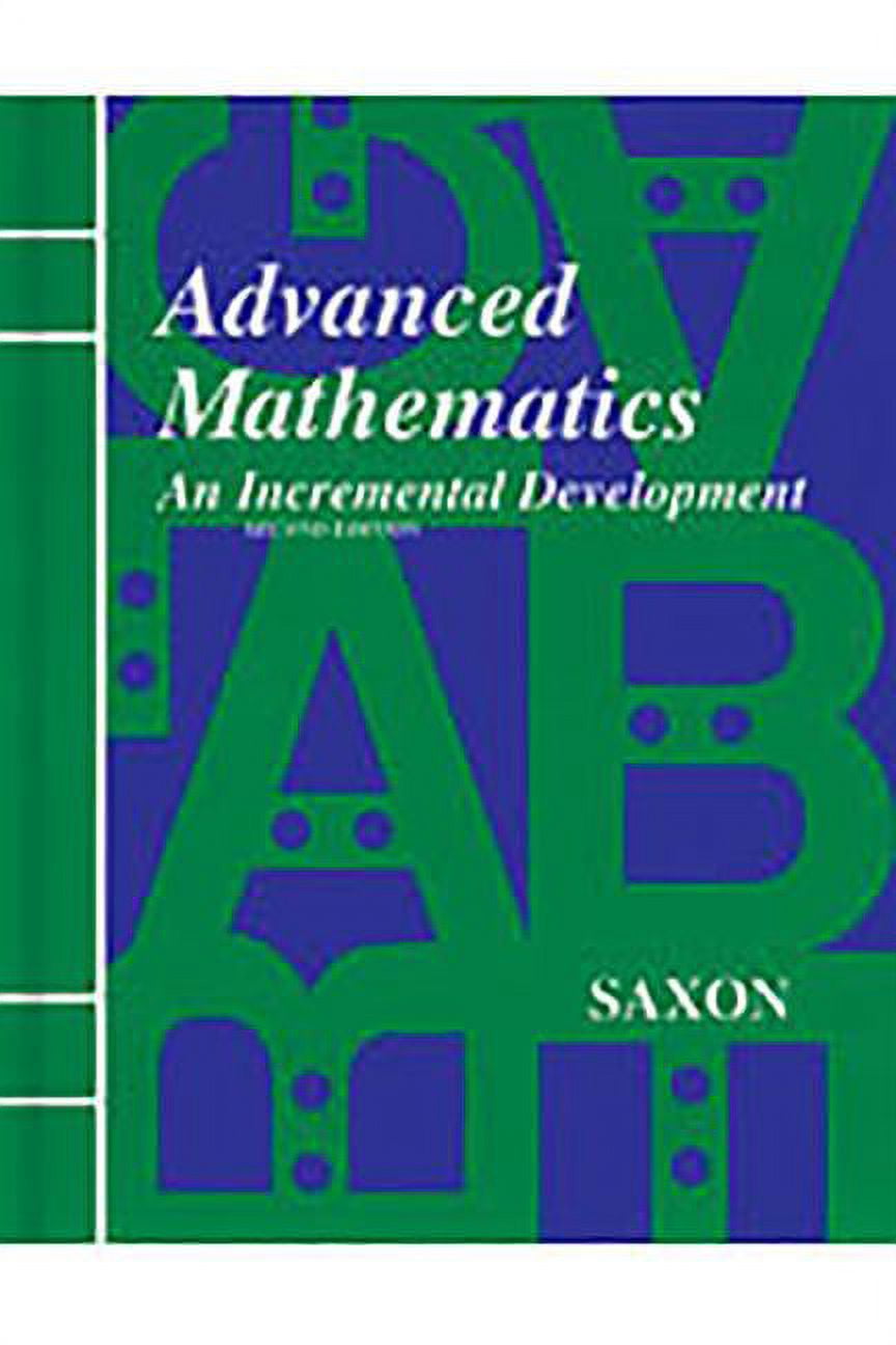 Saxon Advanced Math: Saxon Advanced Math Answer Key & Tests Second ...
