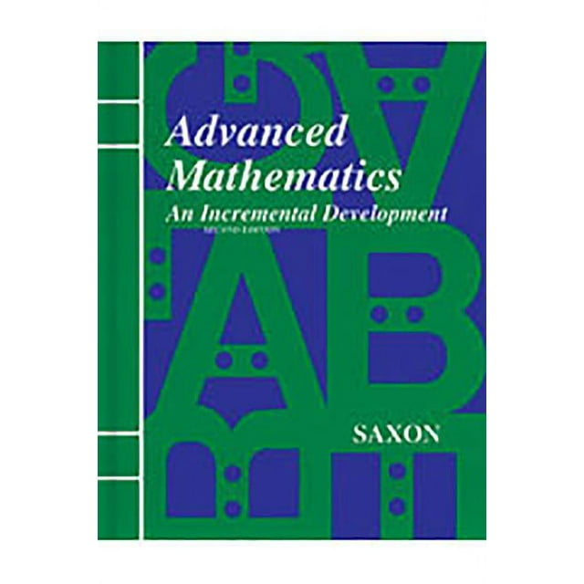 Saxon Advanced Math Answer Key & Tests Second Edition (Paperback) by ...