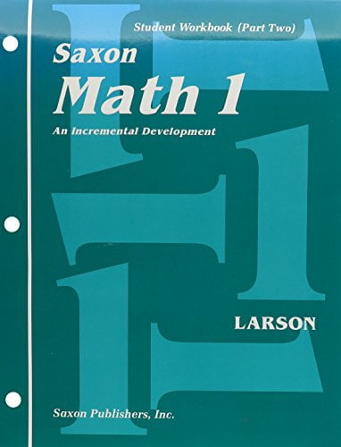 Pre-Owned Saxon Math 1: An Incremental Development : Student Workbook ...