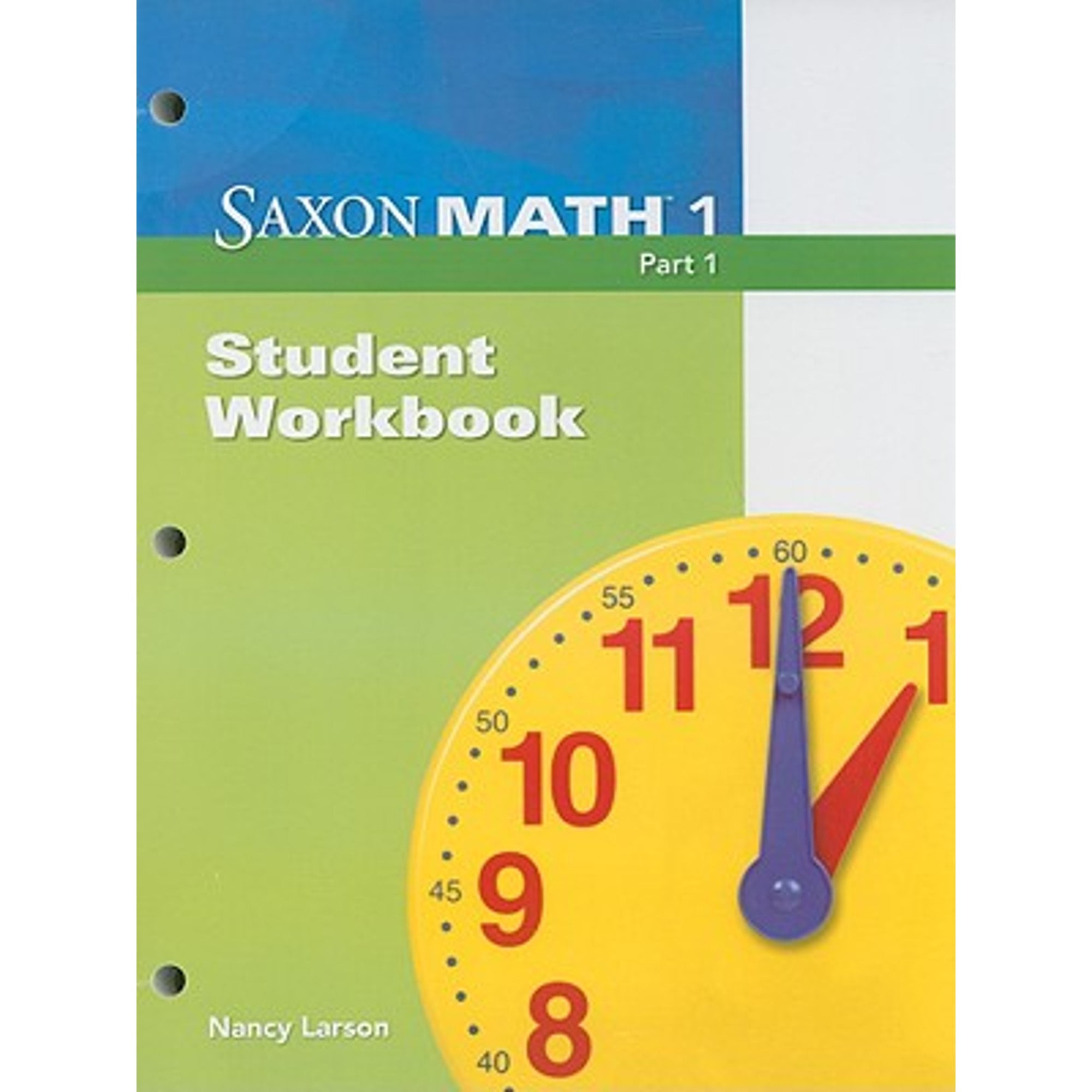 Saxon Math 1: Student Workbook: Part 1 (Paperback) - Walmart.com