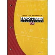 Saxon Math 8/7 Homeschool: Saxon Math Homeschool 8/7 (Paperback ...