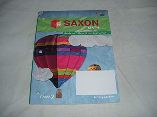 Pre-Owned Saxon Math: Guide to Differentiated Instruction, Grade 2 ...