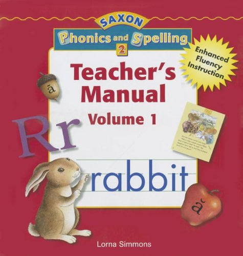 Pre-Owned Saxon Phonics & Spelling 2: Teacher Edition Grade 2 Vol. 1 ...
