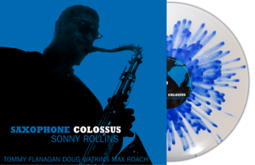 Saxophone Colossus Sonny Rollins (Clear/Blue Splatter Vinyl) LP - Walmart.com