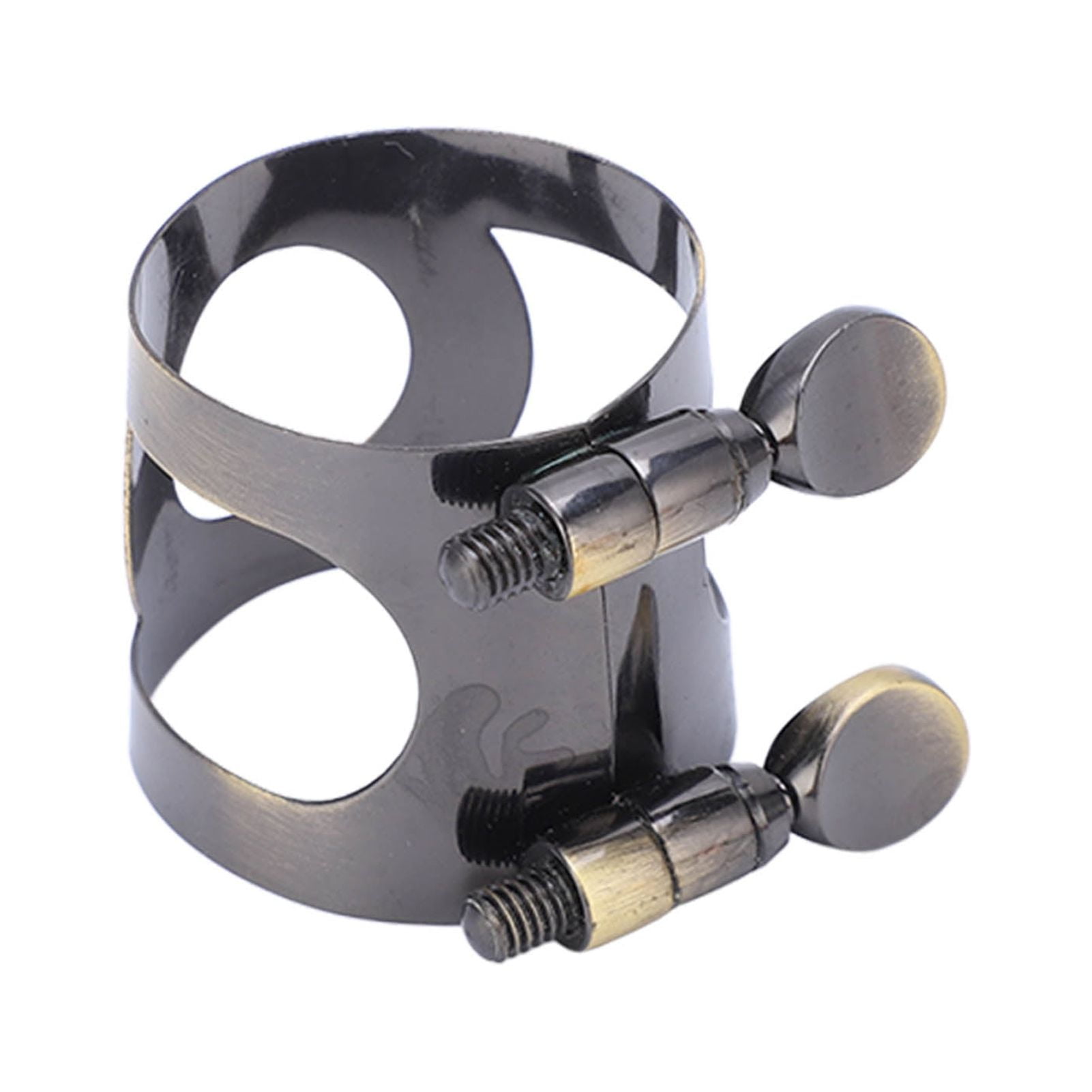 Saxophone Ligature Mouthpiece Fastener Sax Metal Clip Musical ...