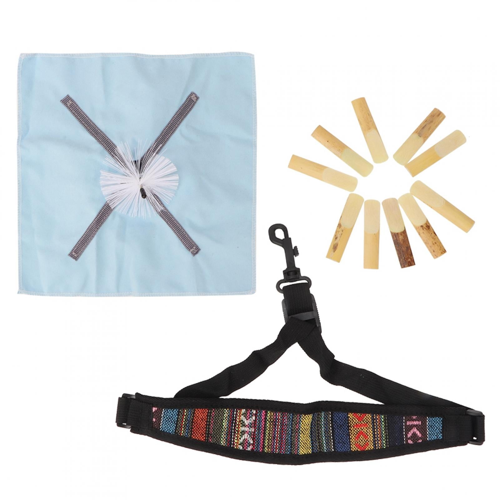 Saxophone National Wind Strap Cleaning Cloth with Brush Reed Musical ...