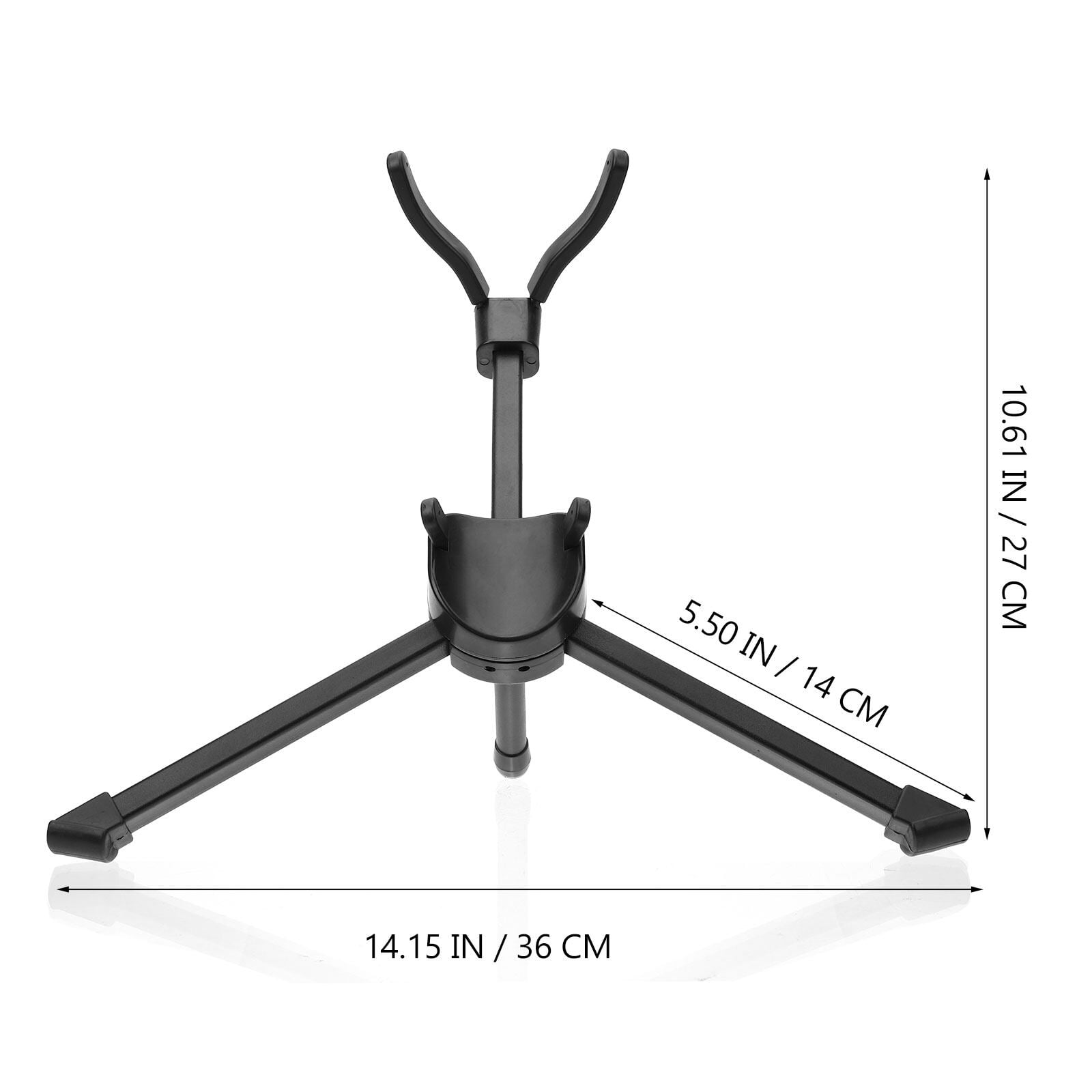 Black Saxophone Storage Stand with Bag for Decorative Display and ...