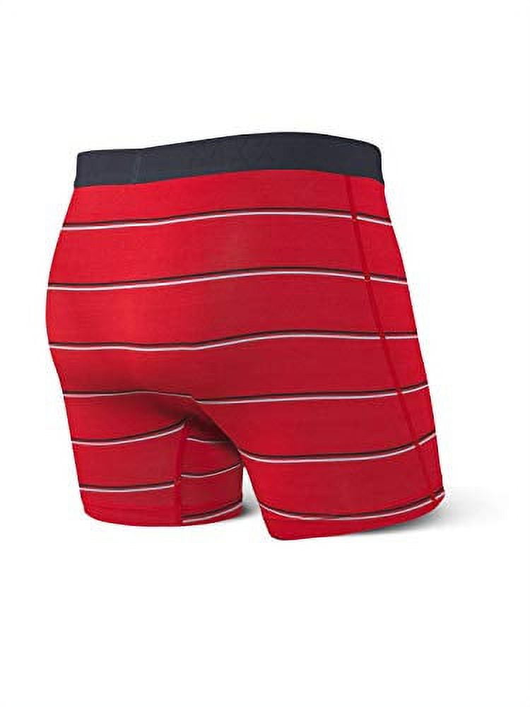 Saxx Men's Breathable Fabric Boxer Briefs, Res Shallow Strip - Walmart.com