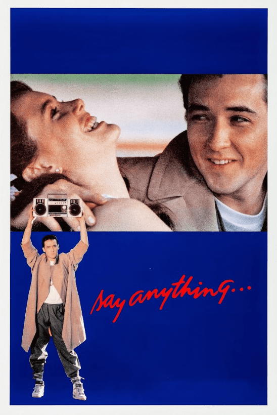 Say Anything... 1989 Movie Poster 24x36 - John Cusack, Romantic Comedy ...